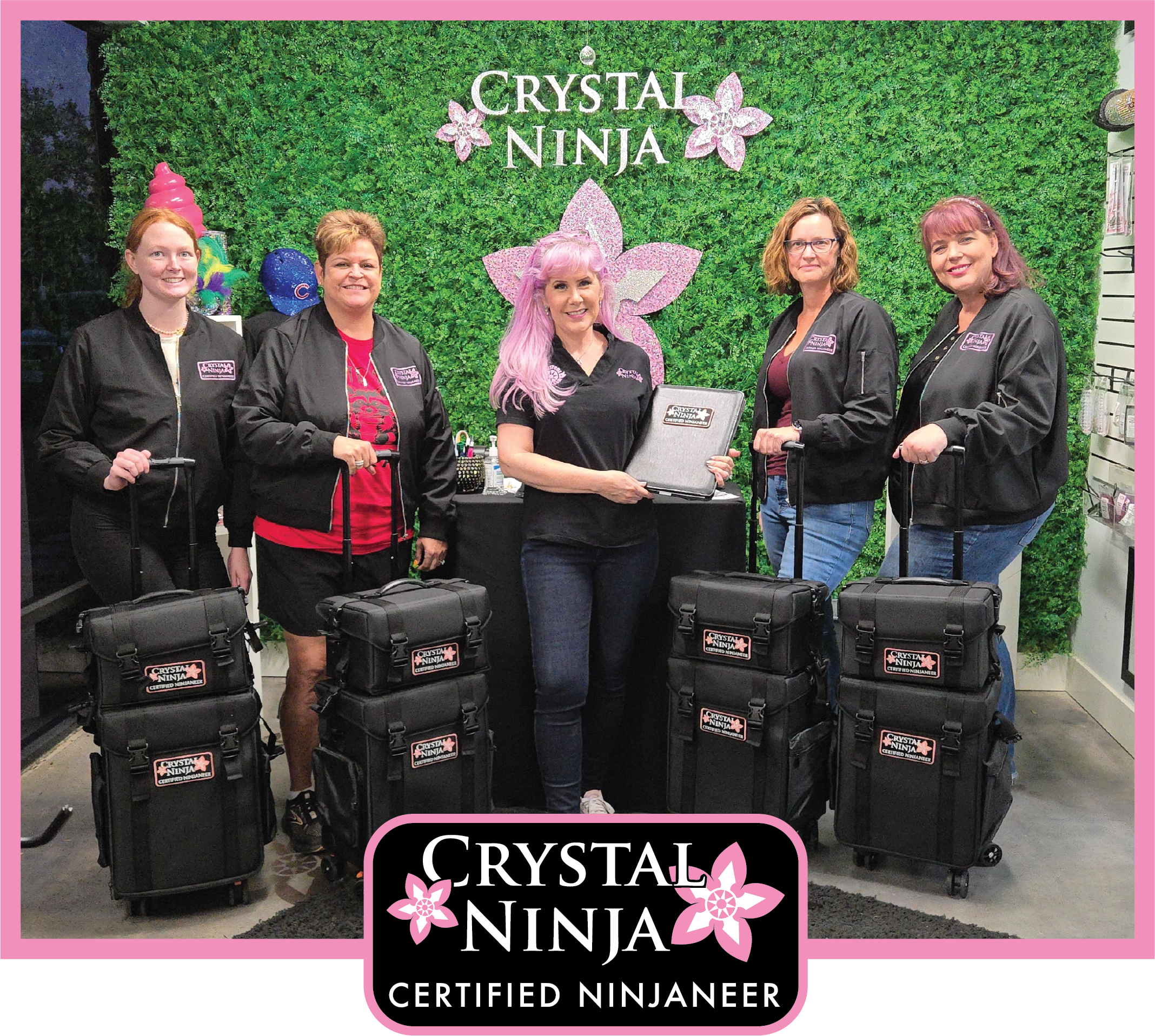 Ninjaneer Certification Program | Rhinestone Artist Training | CrystalNinja
