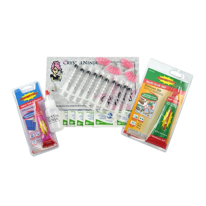 Master Glue Kit | Rhinestone Adhesive Bundle | CrystalNinja