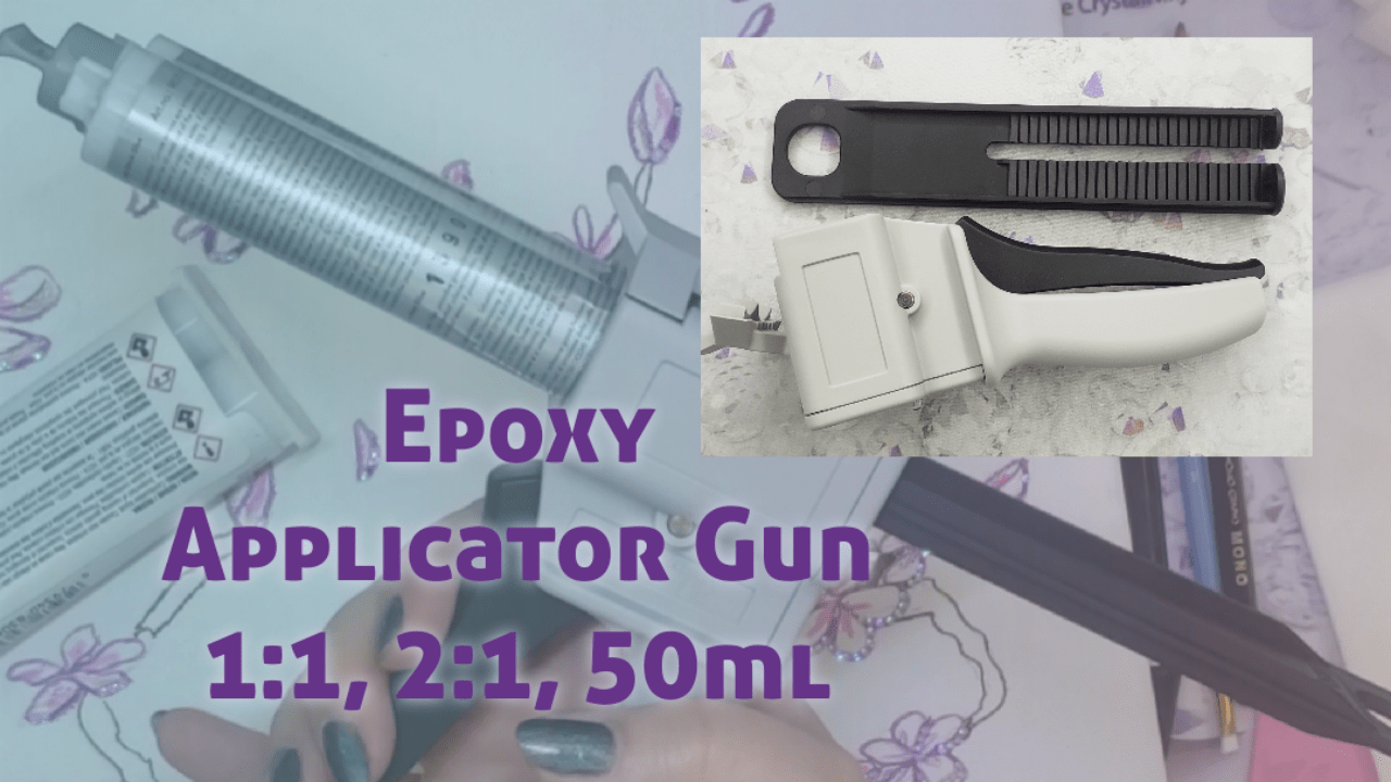 Epoxy Applicator Device, 1:1, 2:1 – CrystalNinja